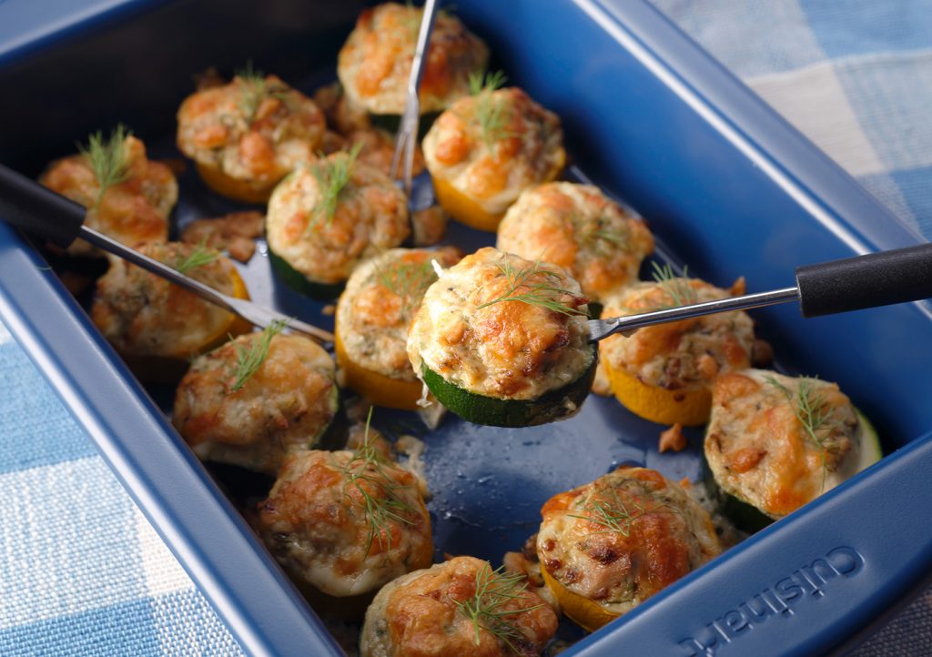 ズッキーニのツナマヨグリル | クイジナート レシピサイト (cuisinart recipes）